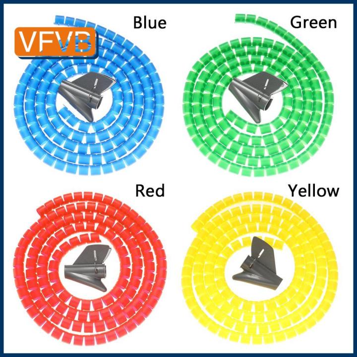 VFVB Flexible Tube Cable Winder Wire Wrap Management Cord Protector ...