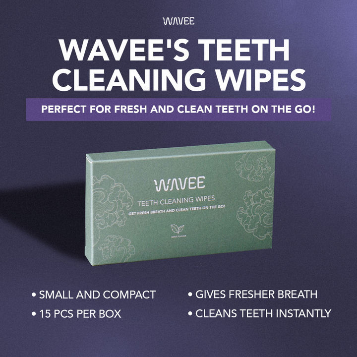 Wavee Teeth Cleaning Wipes | Lazada PH