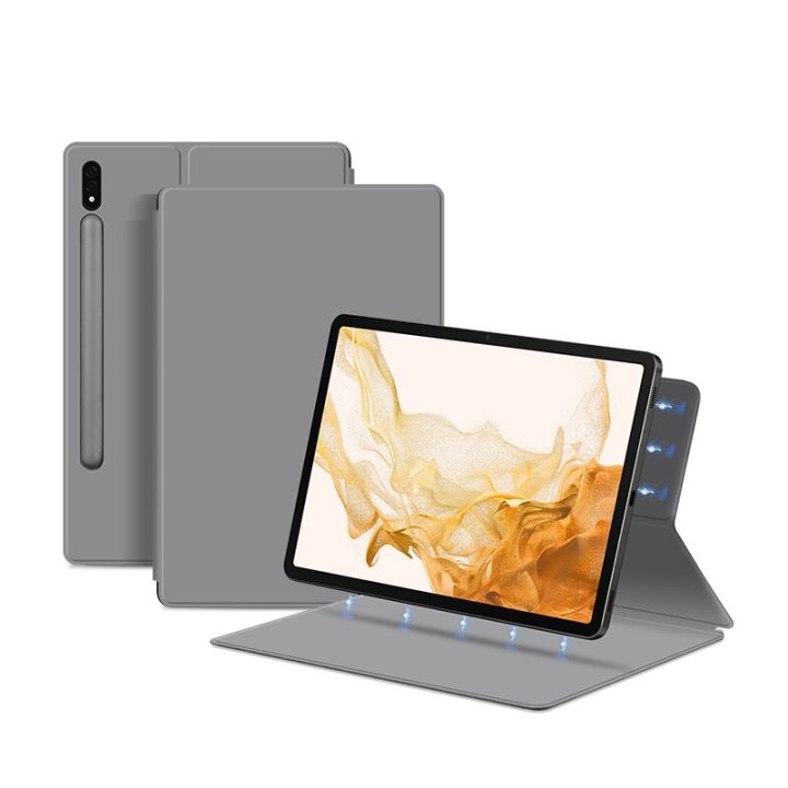 Strong Magnetic Smart Case for Samsung Galaxy Tab S10 S9 Ultra S8 S7 ...