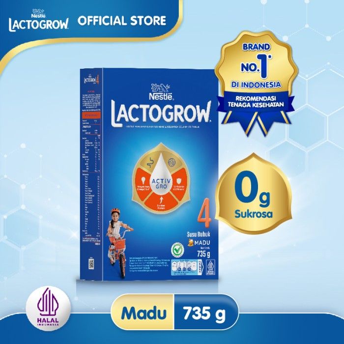 Nestle Lactogrow 4 Susu Pertumbuhan 735gr | Lazada Indonesia