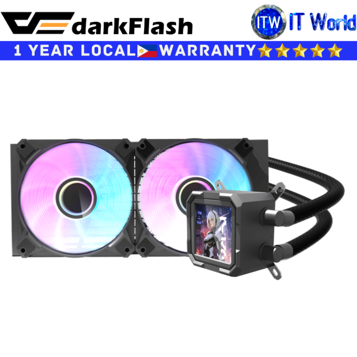 Itw | Darkflash CPU Cooler Fan Wave Series DV240S All-in-One 240mm ...