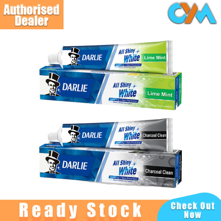 Darlie All Shiny White Toothpaste 80g / 140g Ubat Gigi Halal Product ...