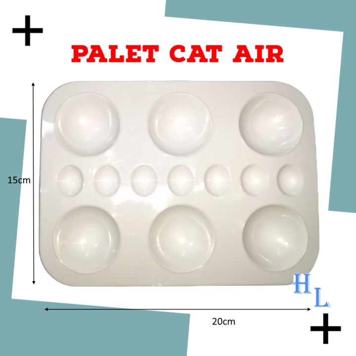 Watercolor Palette | Palet Cat Air | 15cm x 20cm | Lazada