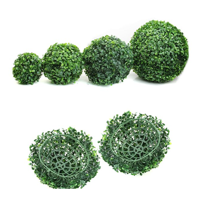 Grass Ball Home Garden Decorative Balls for Outdoor Patio Garden ...