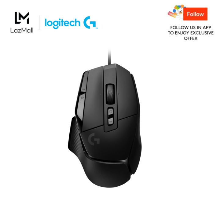 Logitech G502 X Wired Gaming Mouse - LIGHTFORCE hybrid optical ...