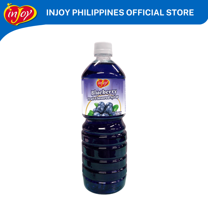 inJoy Blueberry Fruit Flavored Syrup 1L | Lazada PH