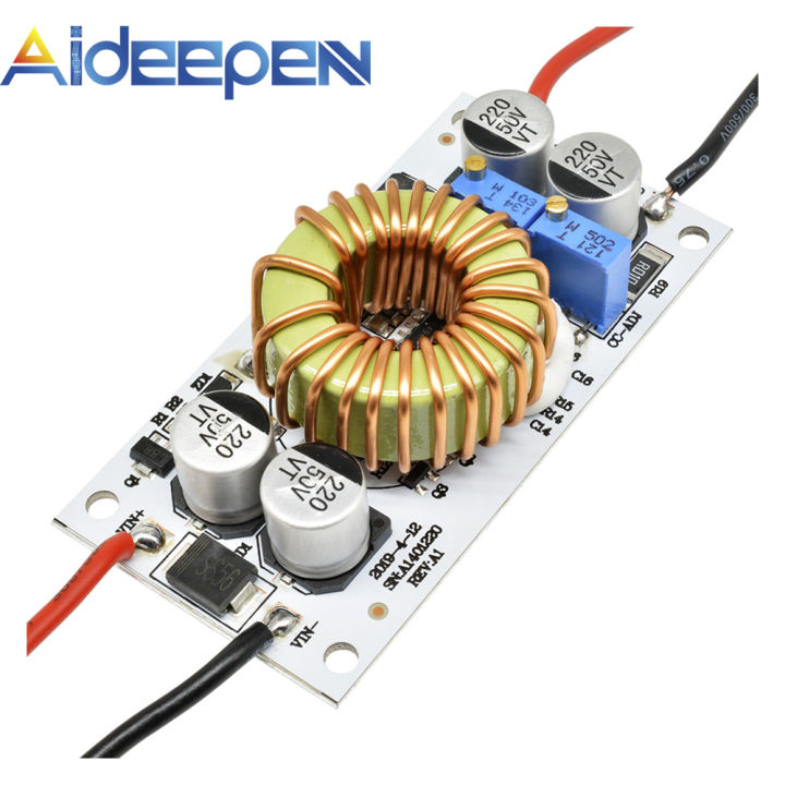 Original Aideepen DC DC 10A 250W Boost Step-up Constant Current Power ...