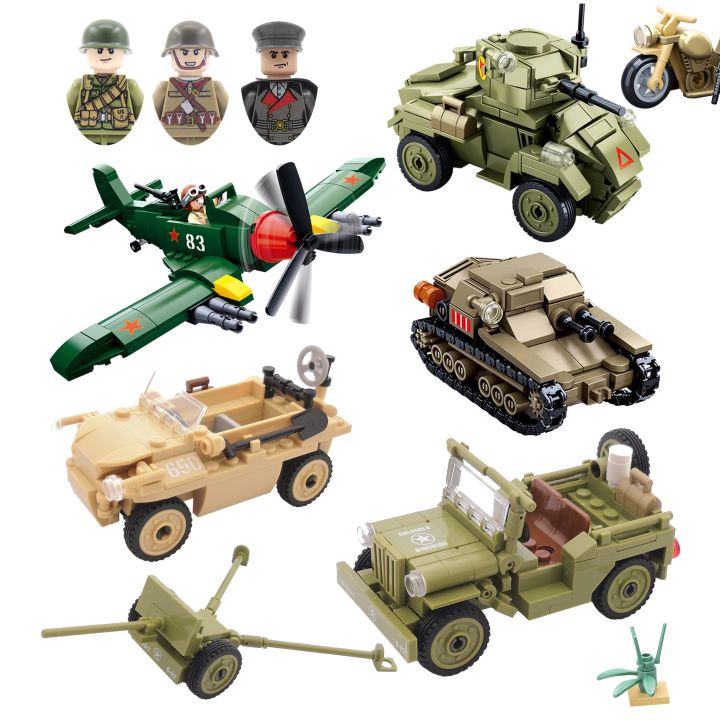 WW2 Military Vehicle GAZ 67 IL-2 US JEEP Tank Armored Car Soviet Russia ...