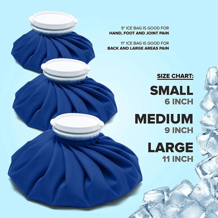 9 inch Reusable Medical Ice Bags Cool Ice Bag Sport Injury Durable ...