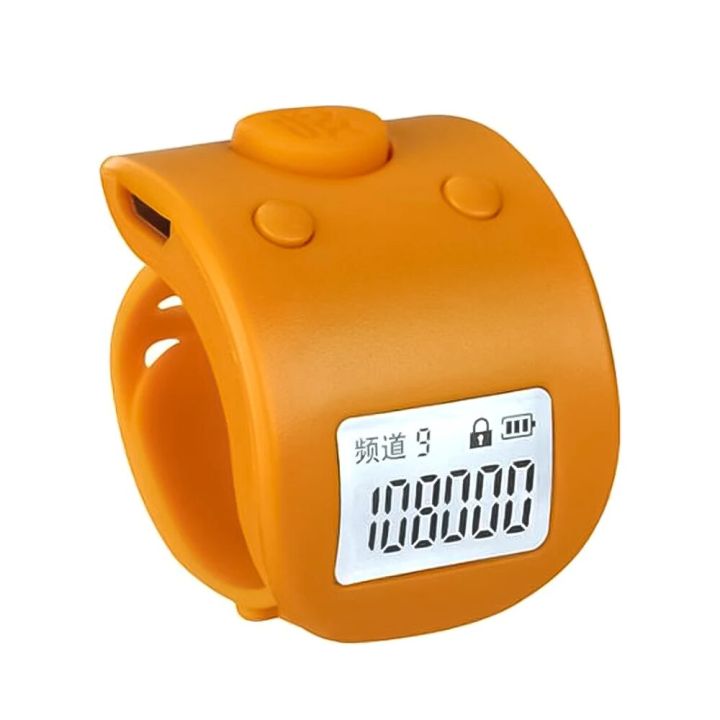 Rechargeable Digital Finger Ring LCD Electronic Hand Tally Counter 6 ...