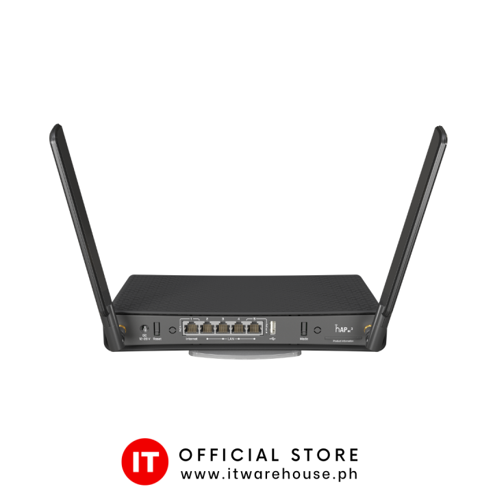 MikroTik hAP ac3 - 5 Ports Gigabit Wireless dual-chain, dual-band WiFi ... MikroTik hAP ac3 - 5 Ports Gigabit Wireless dual-chain, dual-band WiFi ...