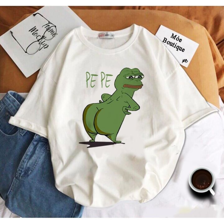 Unisex Funny PEPE Meme Frog T-Shirt | Lazada