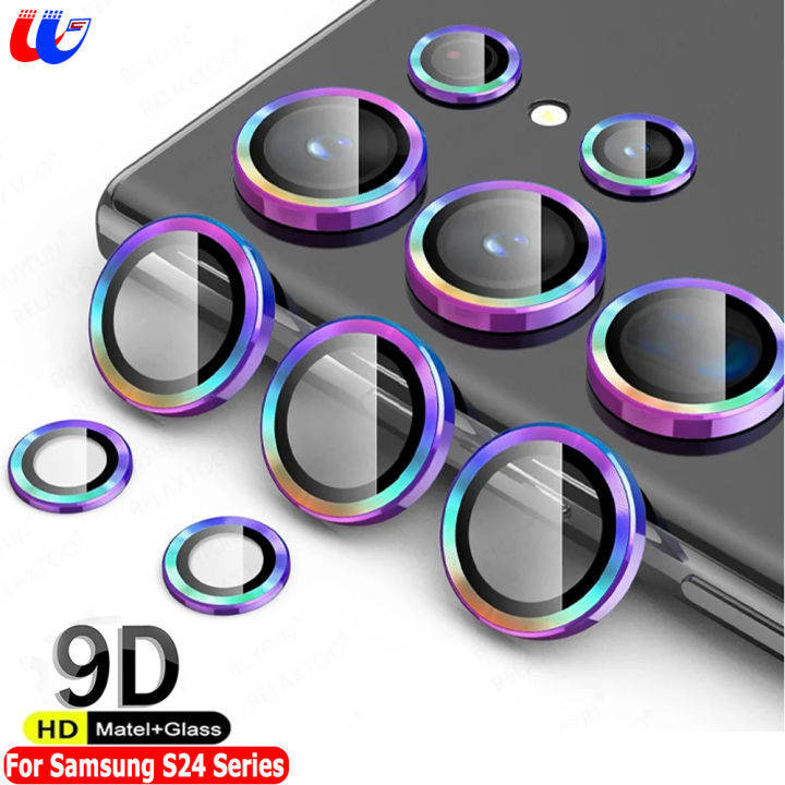 9D Curved Tempered Glass Rear Camera Protector Cover For Samsung Galaxy ...