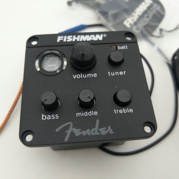 HR-(Ready Stock)FISHMAN ISYS 301 Model Guitar Preamp EQ Tuner Piezo ...