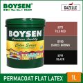 Boysen Color Series Permacoat Flat Latex Acrylic Latex Paint 1L / 4L ...