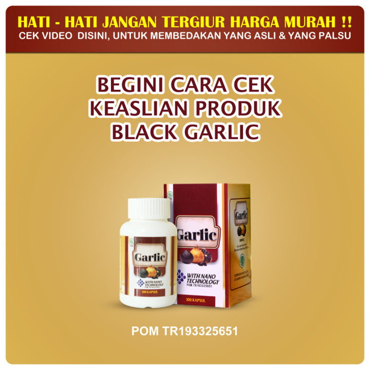 BLACK GARLIC Herbal Obat Infeksi Paru Paru Ispa Asma Mengi Sesak Nafas ...