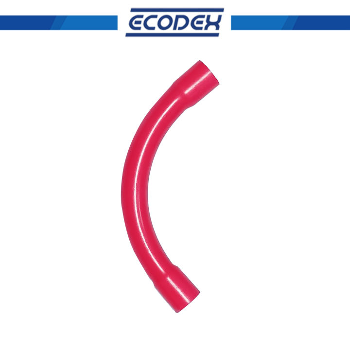 ECODEX PVC Red Orange Long Conduit Elbow 1 (32mm) | Lazada PH