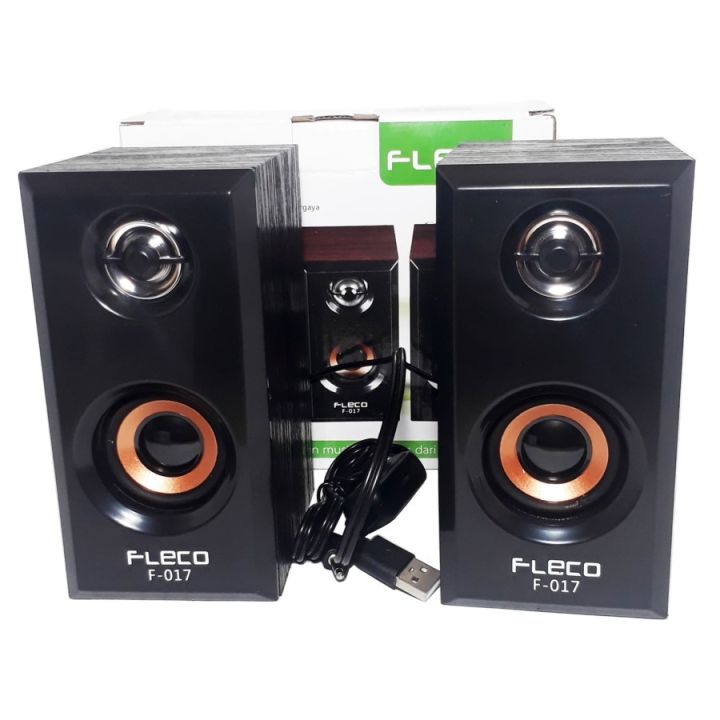 speaker FLECO F017 komputer dan laptop multimedia | speaker bluetooth full bass salon bluetooth ...
