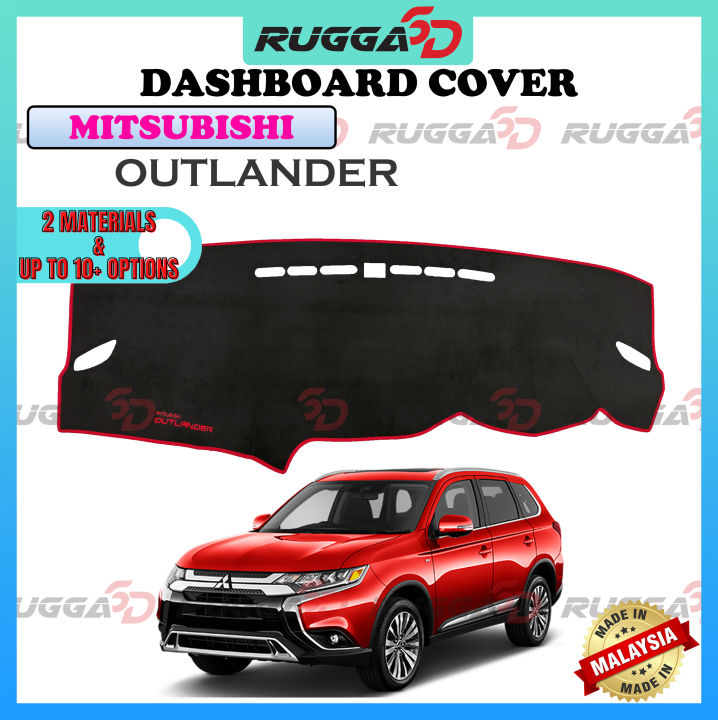 Dashboard Cover Mitsubishi Outlander High Quality Fabric & Leather ...