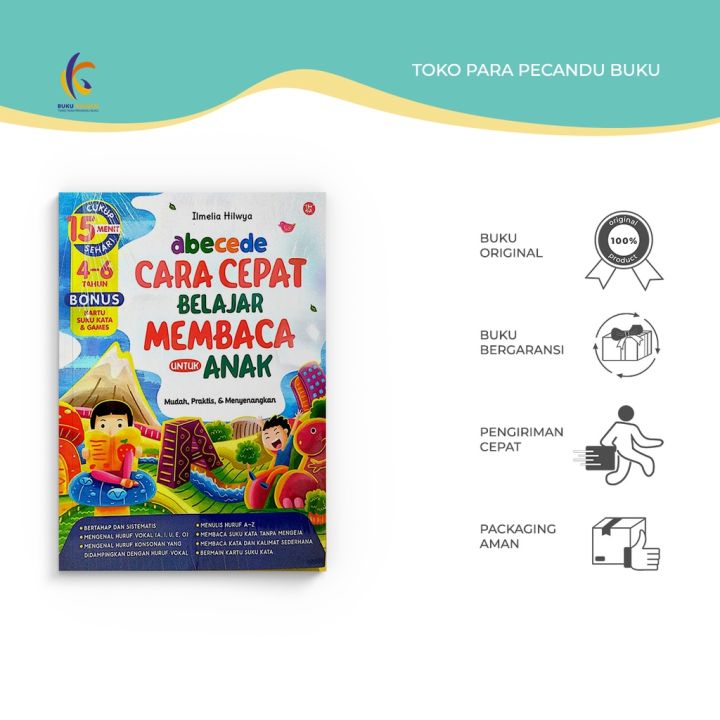 Buku Anak - Abecede Cara Cepat Belajar Membaca Untuk Anak - Wahyu Media ...