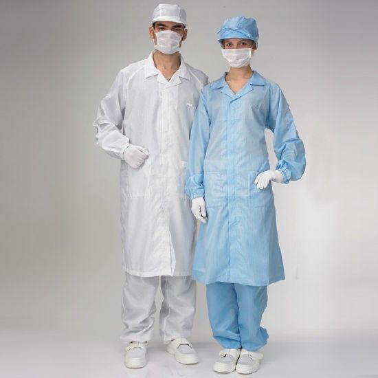 klesd/ Cleanroom ESD smock and cap - grid type - (without pants) | Lazada