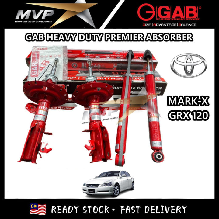 Original GAB Heavy Duty Sport Absorber Toyota Mark X GRX120 '04-09 | Lazada