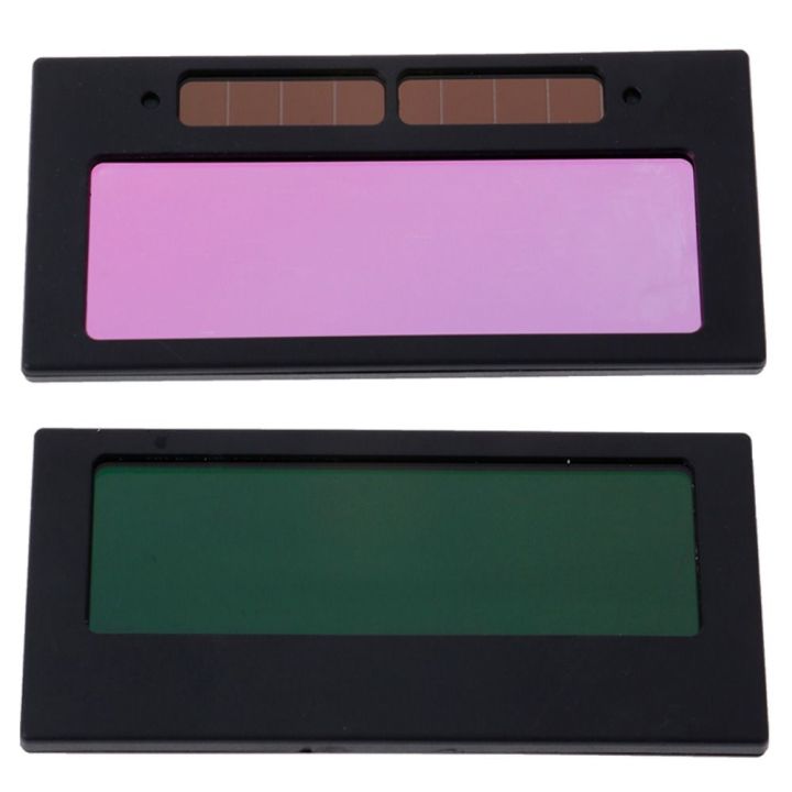 MEDIAN Colorful Auto Darkening Welding Helmet LCD Panel Solar Welder ...