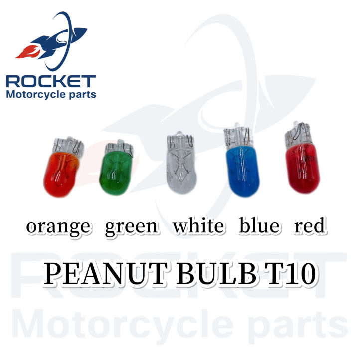 MOTORCYCLE T10 PEANUT BULB UNIVERSAL | Lazada PH