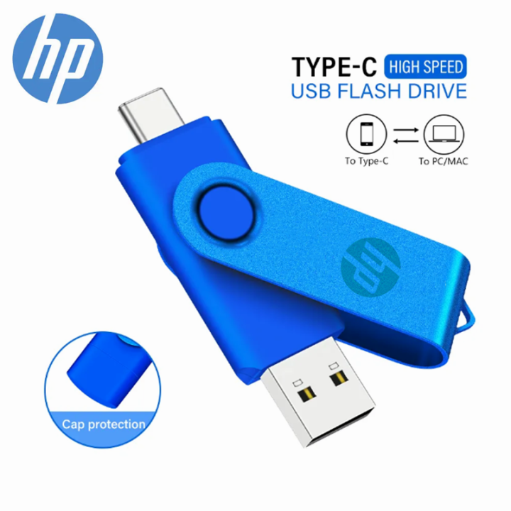 HP OTG USB Flash Drive Type C Pen Drive 512GB 1TB 2TB Micro USB Flash ...