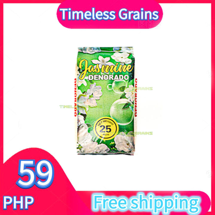 Timeless Grains Jasmine Denorado Rice 25KG | Lazada PH