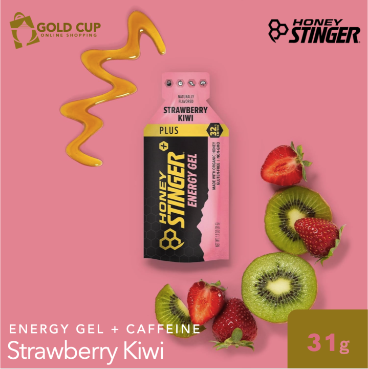 Honey Stinger Strawberry Kiwi Energy Gel 31g (with Caffeine) | Lazada PH