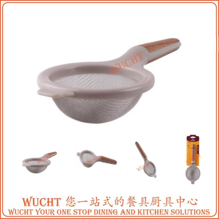 【WUCHT】JAYA MATA Stainless Steel Strainer 4 inch [L25.5cm xW 10cm x H ...