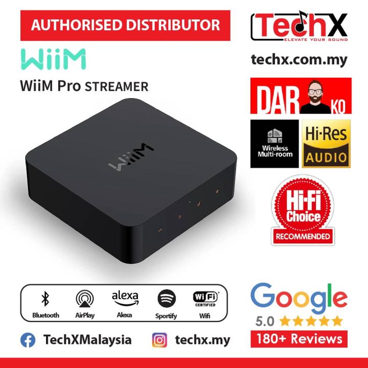 Wiim Pro Budget Audiophile Grade Music streamer, WIFI multiroom ...