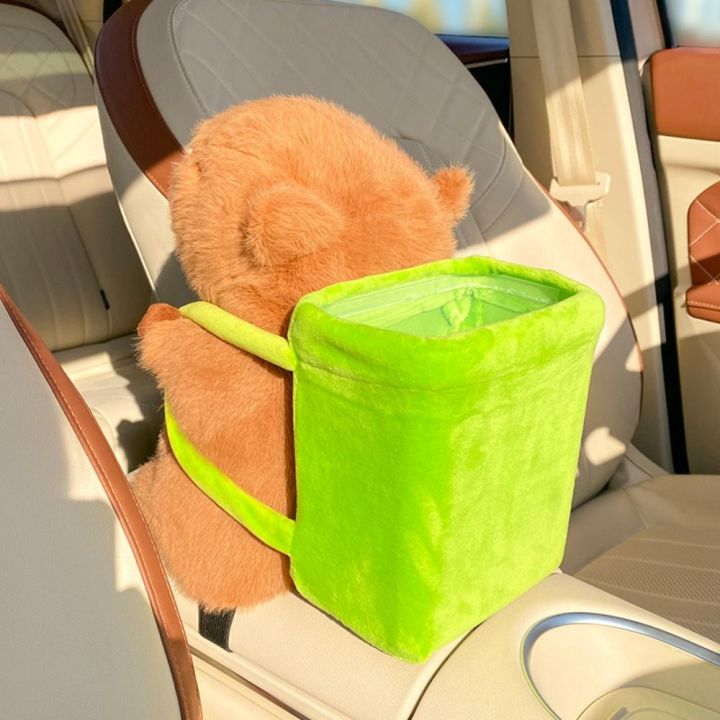 DZYSGY Brown Plush Capybara Tissue Box Multifunctional Plush Kapibala ... DZYSGY Brown Plush Capybara Tissue Box Multifunctional Plush Kapibala ...