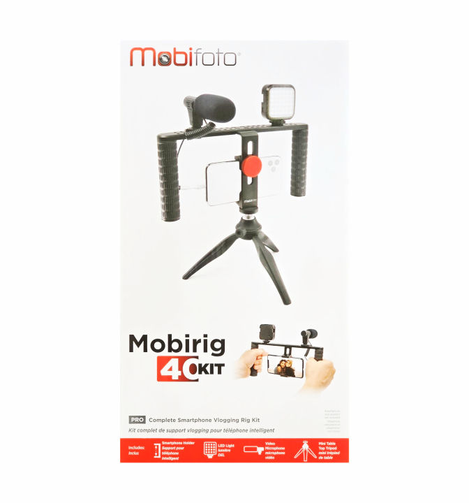 Mobifoto Complete Smartphone Vlogging Rig Kit - MOBIPROKIT | Lazada PH