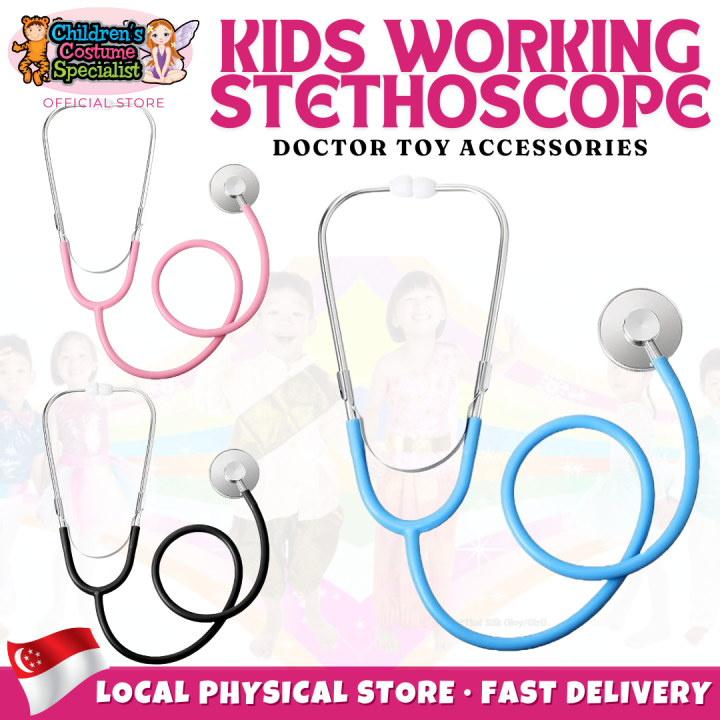 Kids Doctor Stethoscope, Stethoscope Toy Working Stethoscope for Kids ...