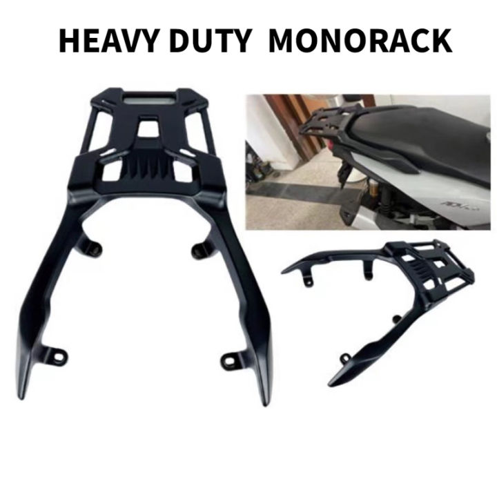 HONDA ADV160 MONORACK HEAVY DUTY REAR CARGO RACK UNIVERSAL TOP BOX ...