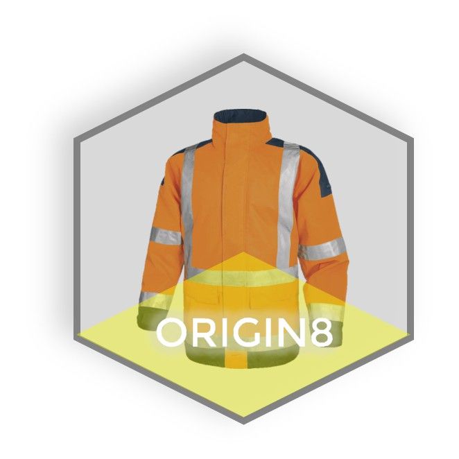 EASYVIEW DELTA PLUS EUROPEAN BRAND HIGH VISIBILITY WORK WEAR PARKA JACKET | Lazada PH