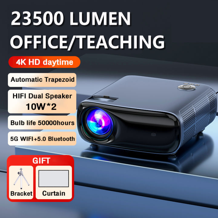 AUN 10 Years Warranty A70 Projector 23500 lumens 4K ultra hd with wifi ...