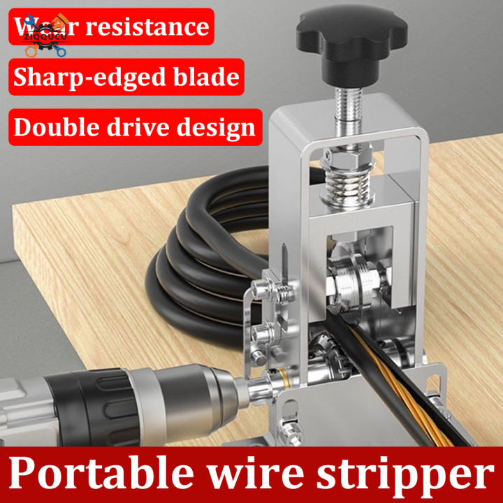 Ziqqucu Wire Stripper Manual Wire Stripping Tool 1-25mm Cable Stripper ...