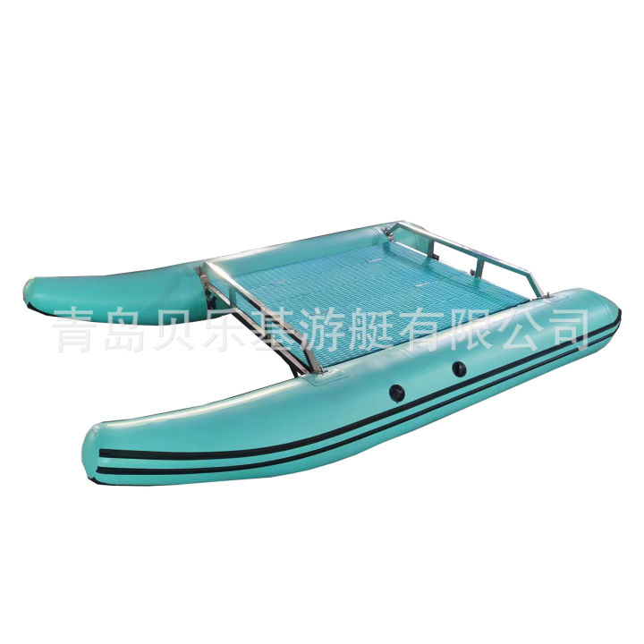 RF240-B catamaran road sub-boat portable fishing boat raft fishing ...