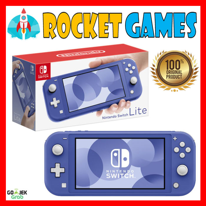 Console Nintendo Switch Lite Blue | Lazada Indonesia