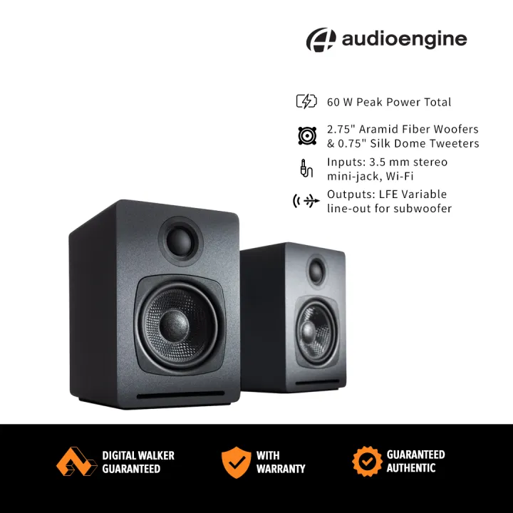 Audioengine A1-MR Multiroom Wireless Powered Pair Speaker | Lazada PH