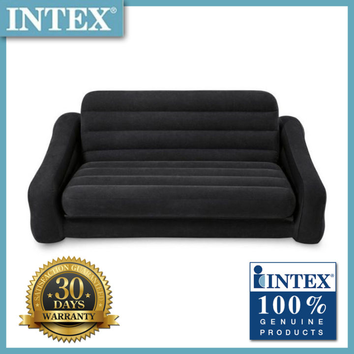 Intex 68566 Pull out Sofa Inflatable Bed 76 x 87 x 26 | Lazada PH
