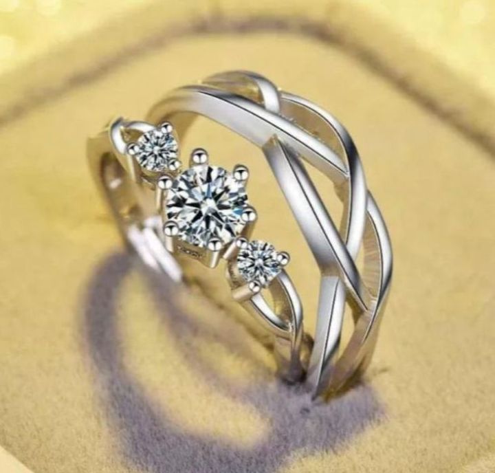 infinity silver couple ring | Lazada PH