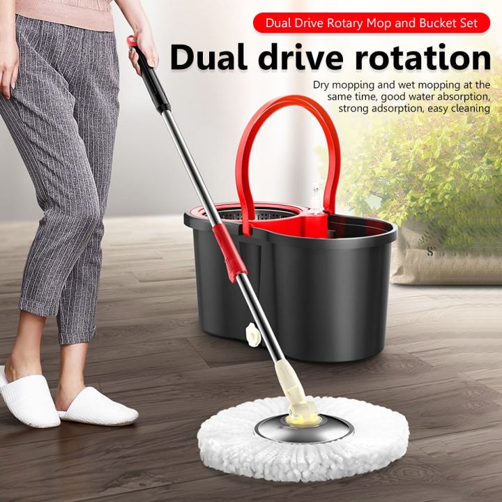mop with spinner for floor cleaning spin tornado mop 360 wet and dry ...