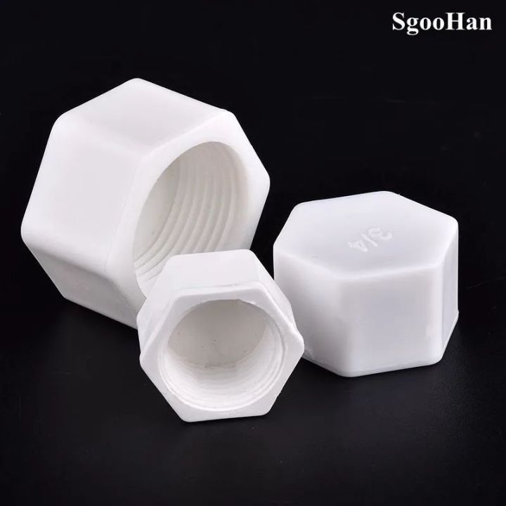 5~10 Pcs PPR 1/2" 3/4" 1" Female Thread Pipe Hexagon Shaped Blocked ...