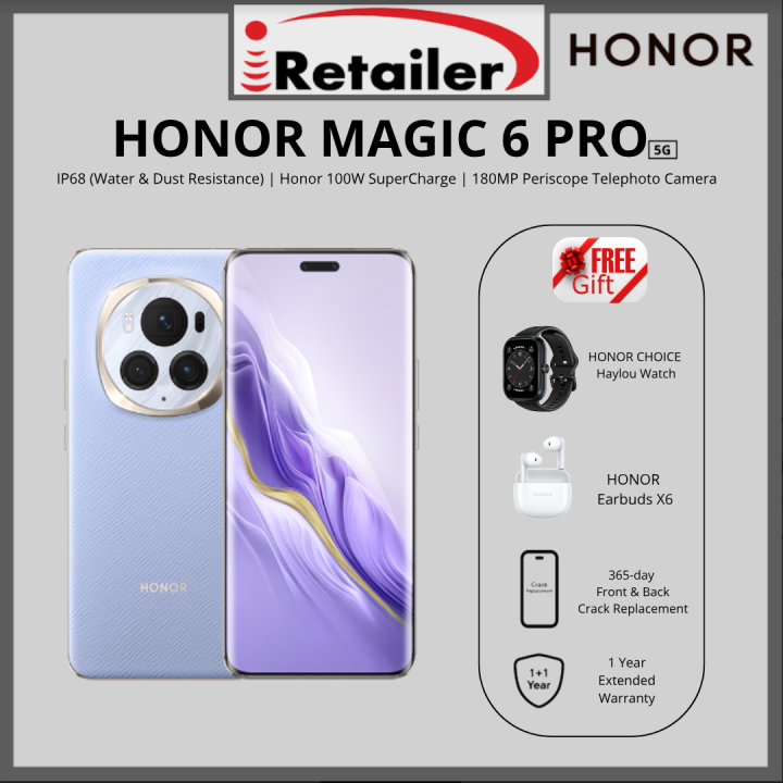 Honor Magic 6 Pro 5G | PORSCHE DESIGN | HONOR Magic6 RSR - 100% Original Warranty Honor Malaysia ...