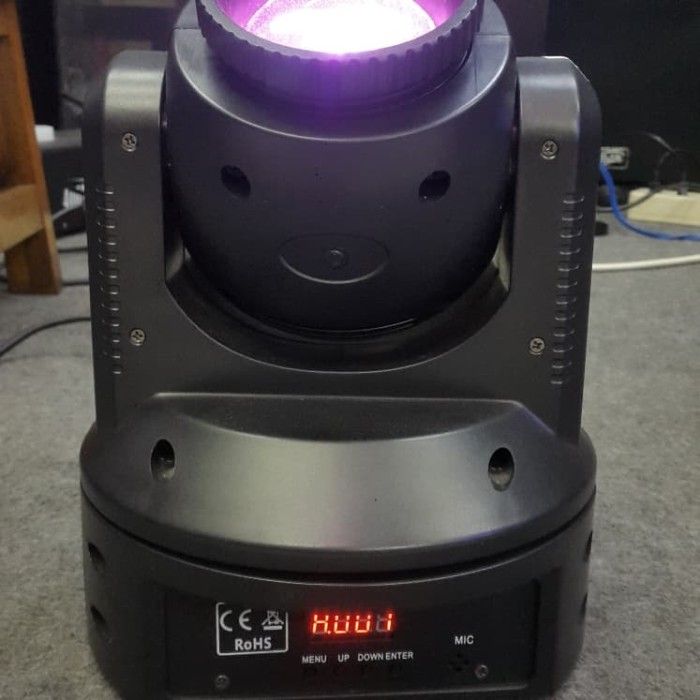 MINI BEAM MOVING HEAD 68WATT FULLCOLOR GOBO | Lazada Indonesia