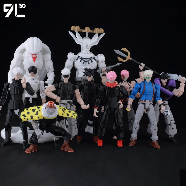 2025 KJ 9L3D Printed Dummy 13 Jujutsu Kaisen Gojo Satoru Toji Yuji ...
